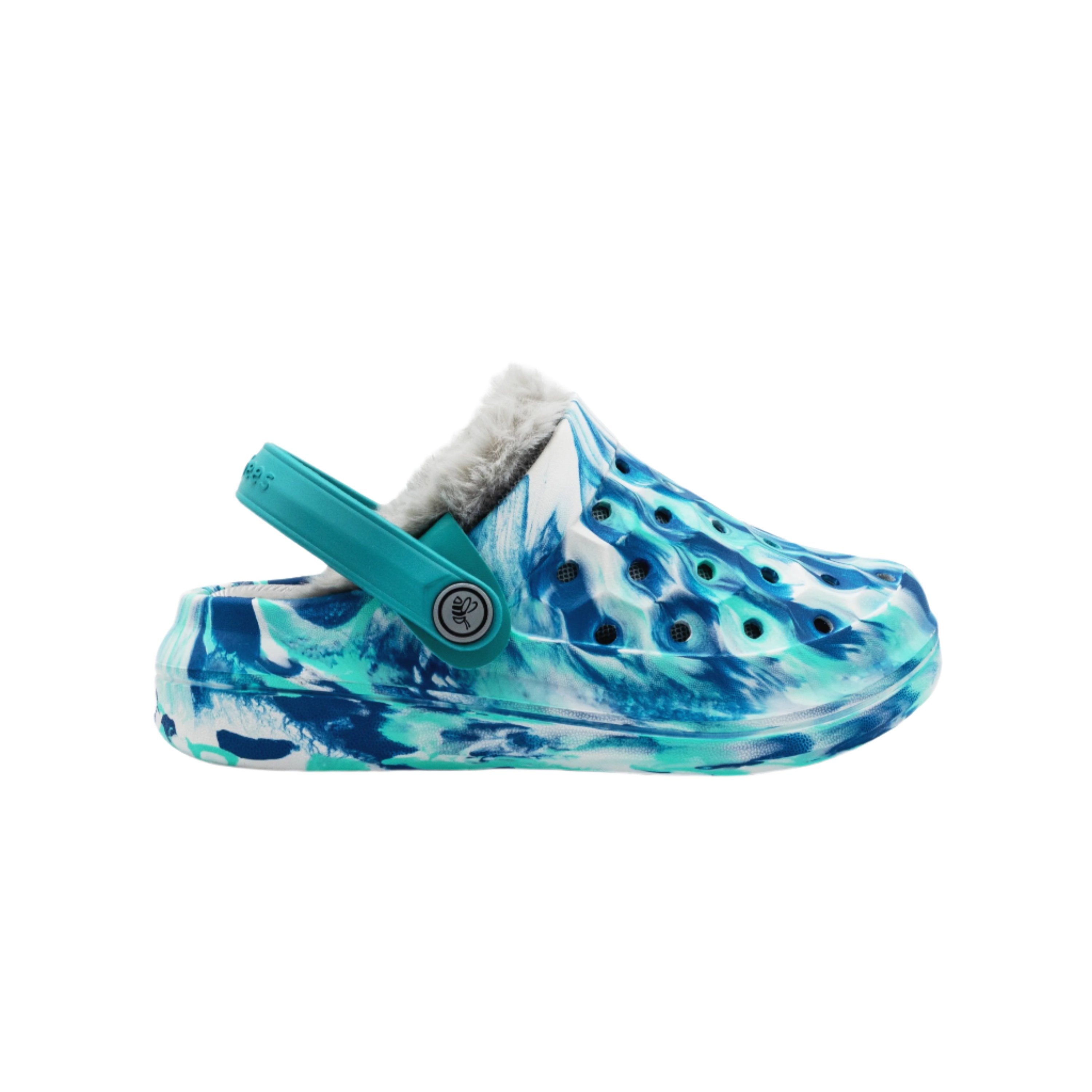 Kids Varsity Lined Clog with Popinz – Joybees